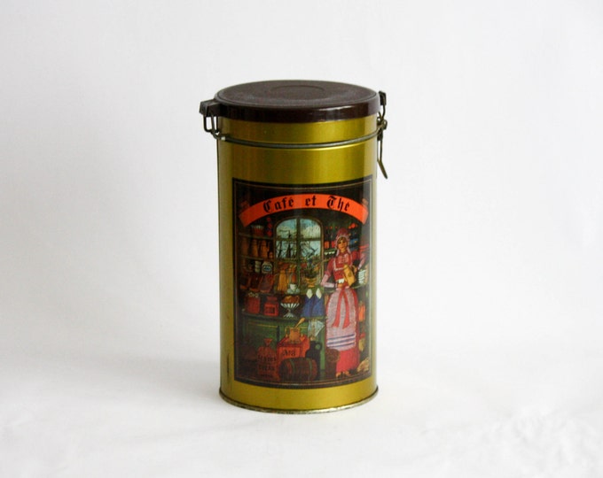 Vintage Italian Coffee Tins - Etsy