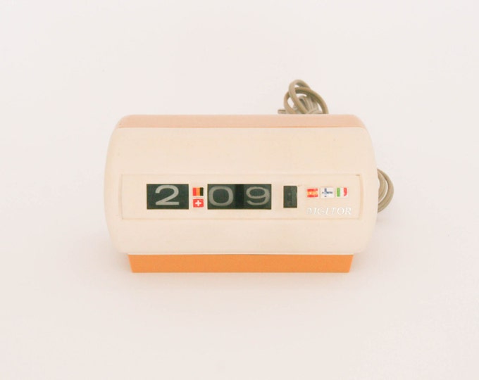 Vintage Digitor Kosei Rotating Clock Made in Japan - Etsy