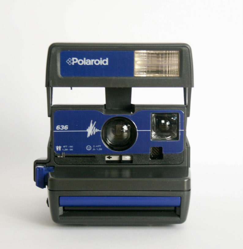 Polaroid 636 - Blue - New With Box - Tested and Working - Etsy