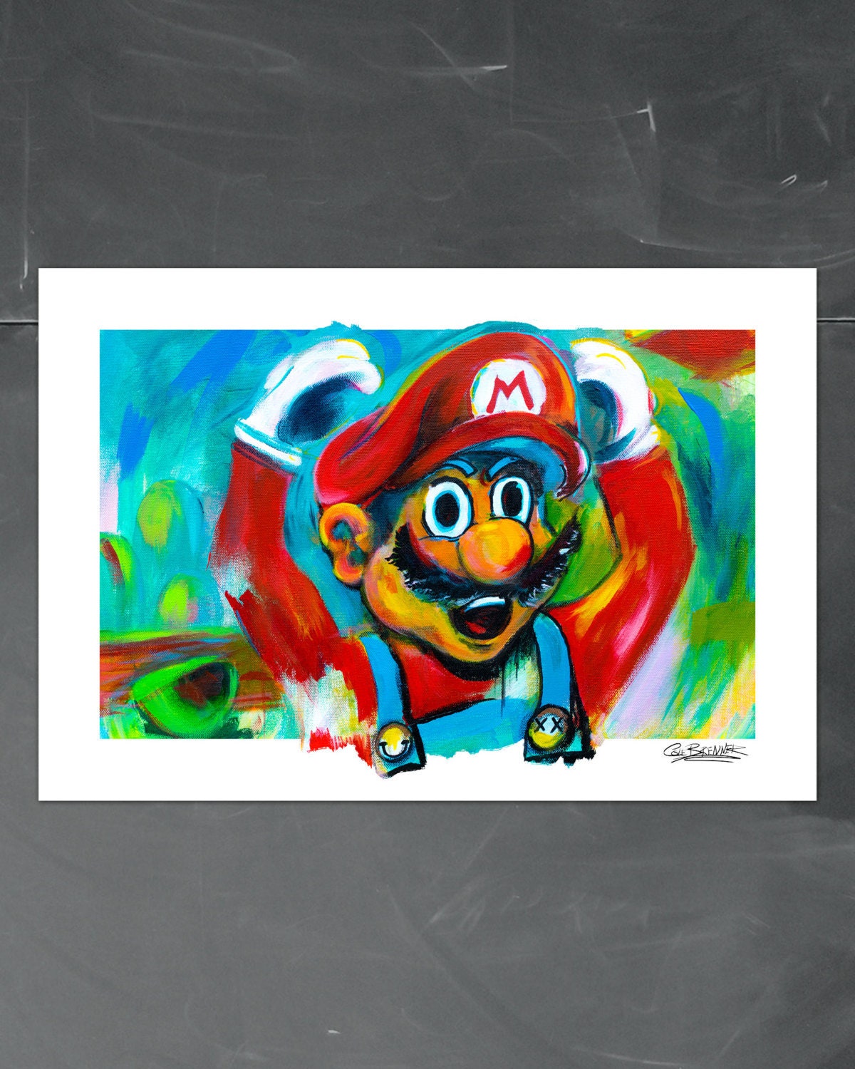 Super Mario, 13x19 Art Print, Art Sale, Nintendo Poster, Videogame Art ...