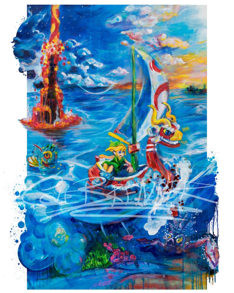 Legend of Zelda the Wind Waker by Cole Brenner, Sail Away With Me ...