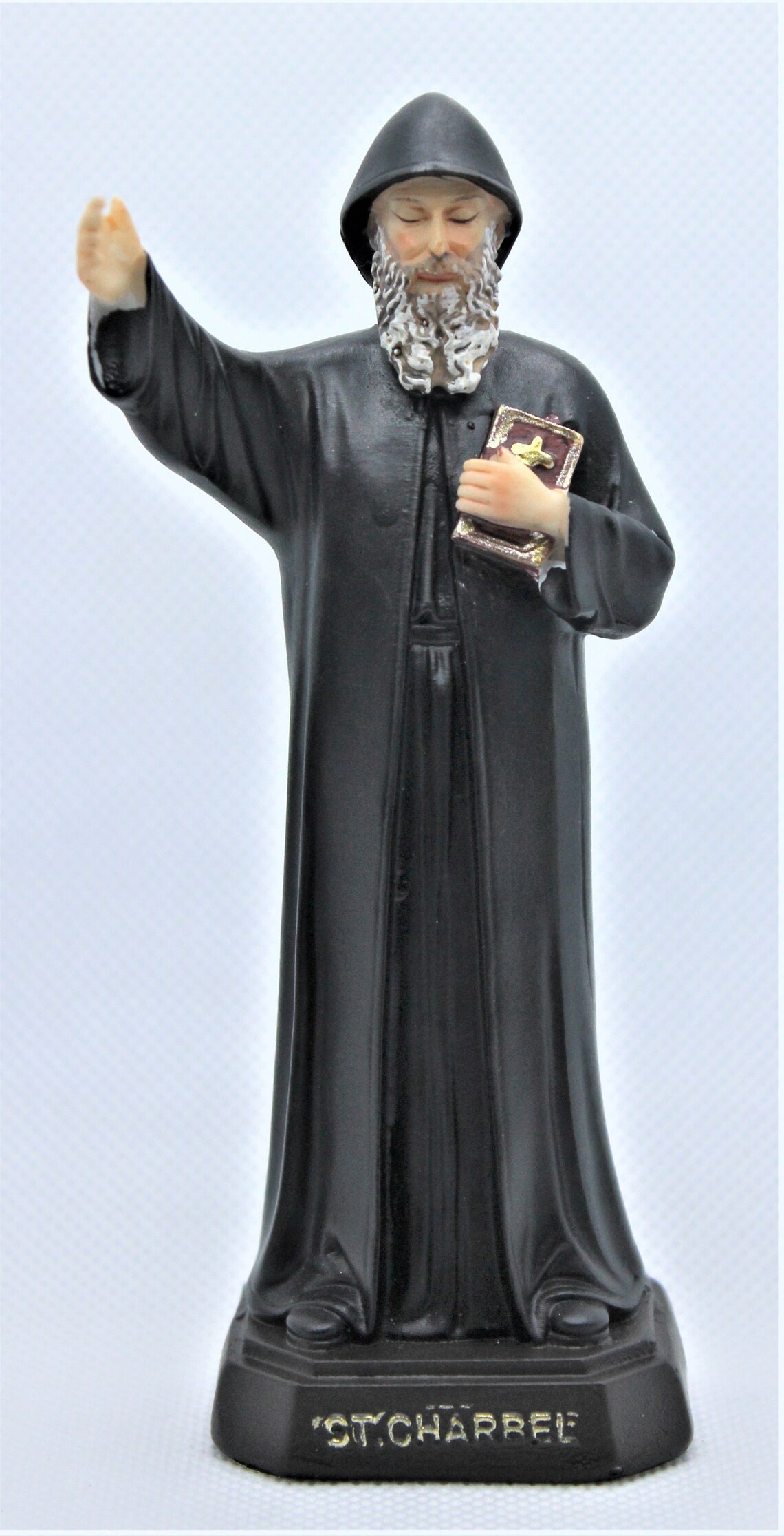 Saint Charbel Statue From Holy Land Bethlehem Made From Ceramic Size ...