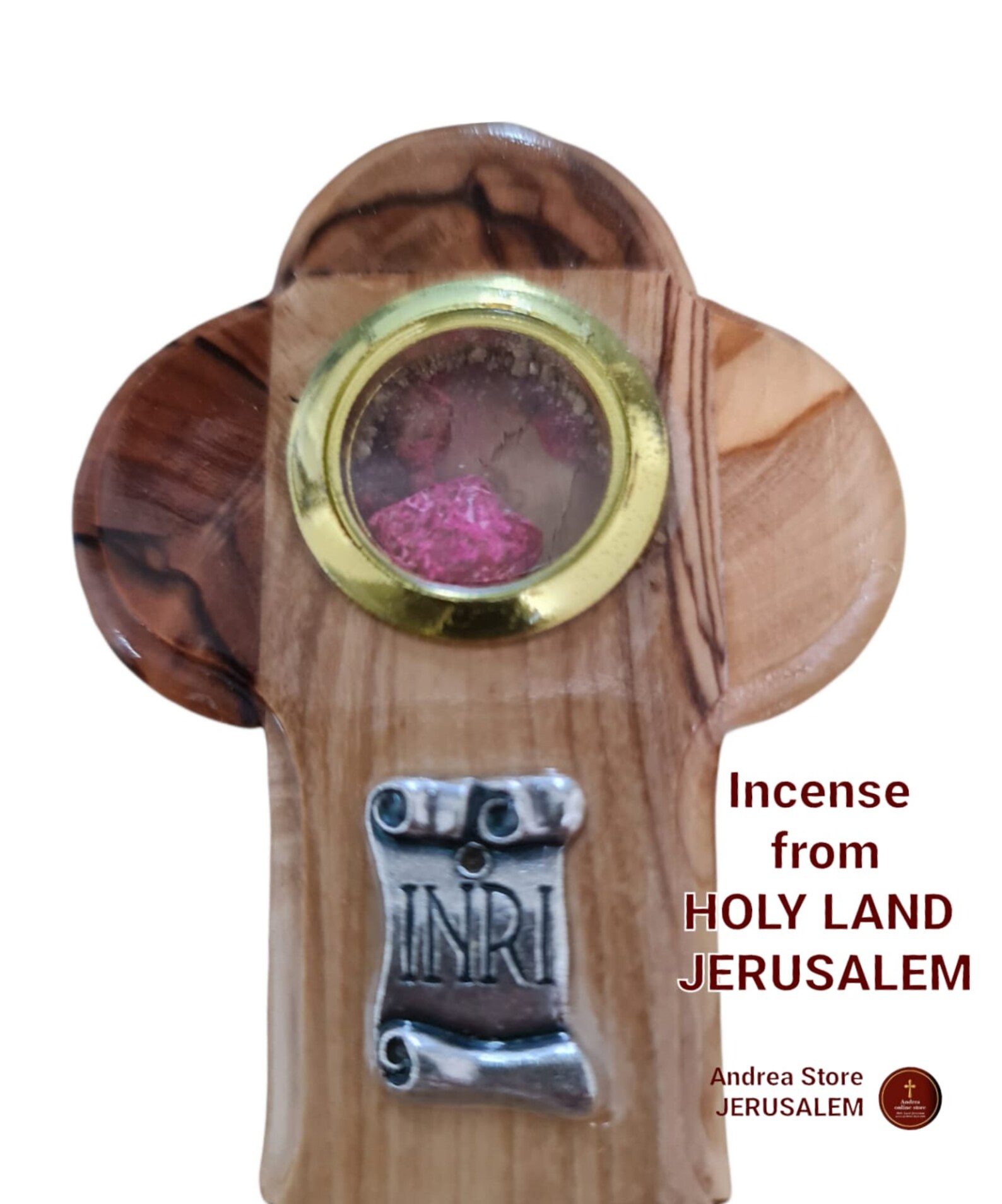 Orthodox Cross With Stand Made From Olive Wood 3 Sizes Available (12cm ...
