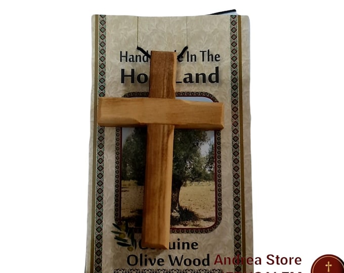 Cross Wood Ascension of Christ Che Wood Neck Pendant Carved Wooden ...