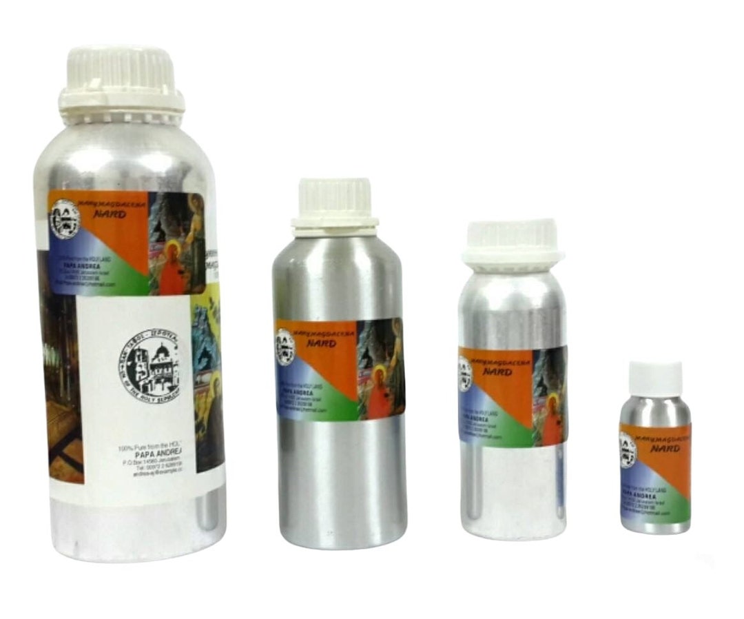 Mary Magdalena Nard Oil 100% Pure Made in Holy Land Jerusalem Quntities ...