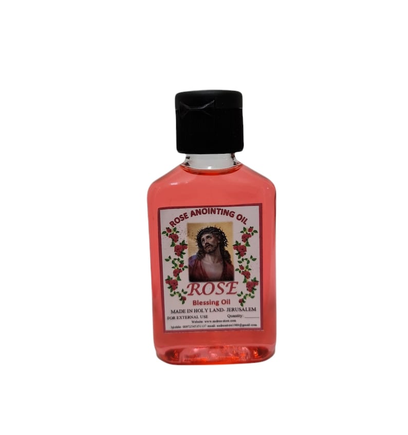 Rose Anointing Oil Blessing Oil From Holy Land Jerusalem Available in ...