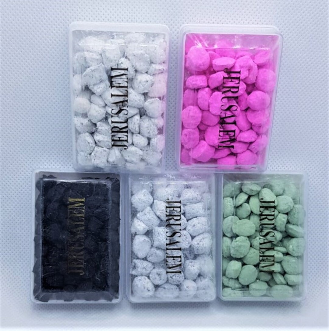 5 Types of Hand Made Incense From Holy Land Jerusalem Top Quality 30grm ...