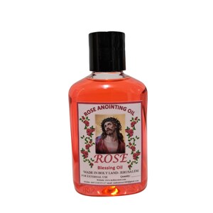 Rose Anointing Oil Blessing Oil From Holy Land Jerusalem Available in ...