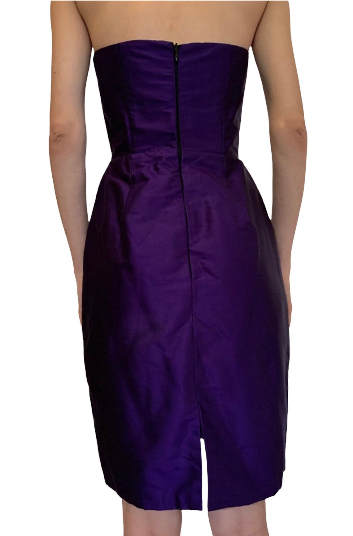 Stunning Purple Silk 1980’s Party/prom Dress. Size 8. - Etsy Australia