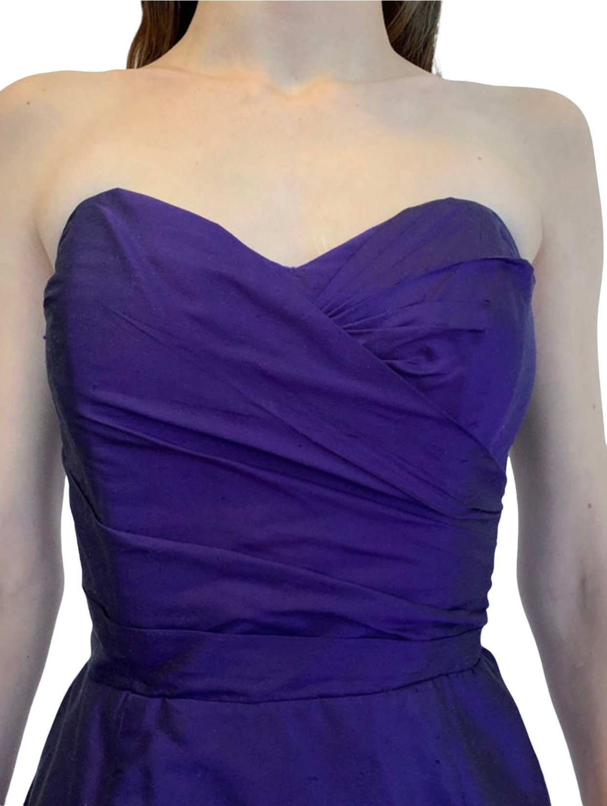 Stunning Purple Silk 1980’s Party/prom Dress. Size 8. - Etsy Australia