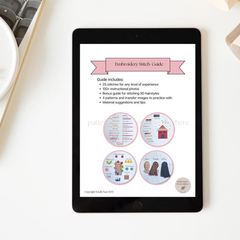 Modern Embroidery Ideas - Etsy