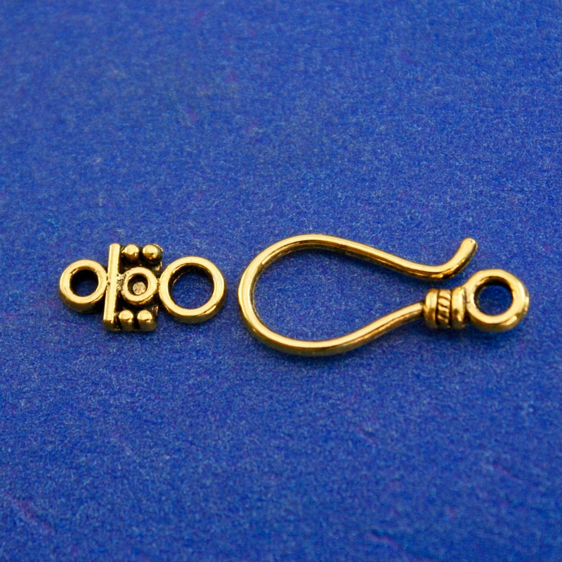 Antique Gold Hooks - Etsy