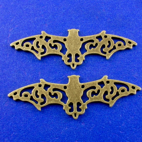 Filigree Bat - Etsy