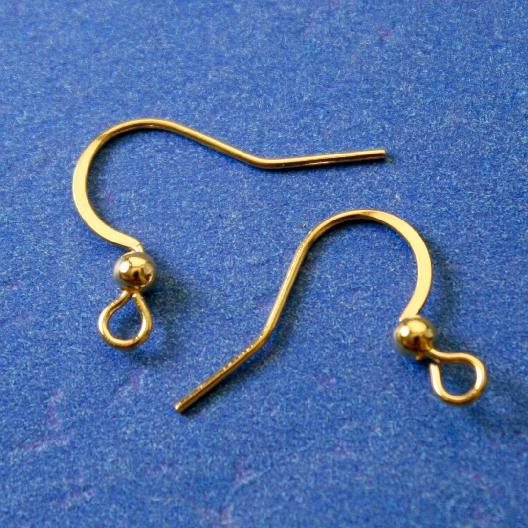 10 Pieces (5 Pair) -stainless Steel Ear Wire Hooks Earring Findings ...