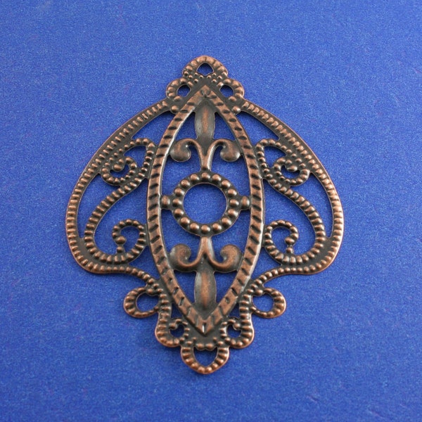 Copper Filigree - Etsy