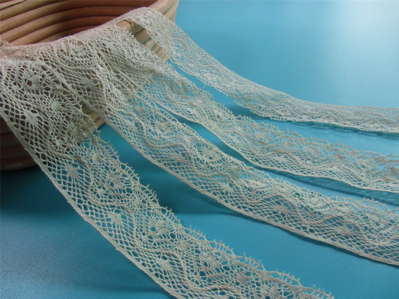 Cotton Trimming Cotton Trim Clothing Decor-crochet Bow Trim - Etsy