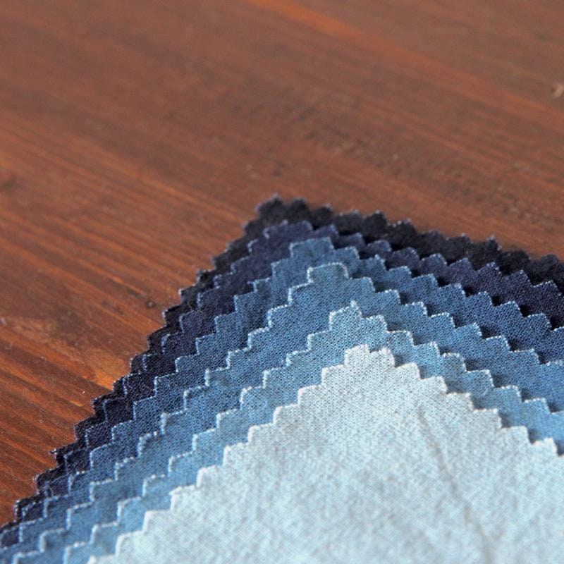 1meter Natural Dyed Fabric Indigo cotton fabirc | Etsy