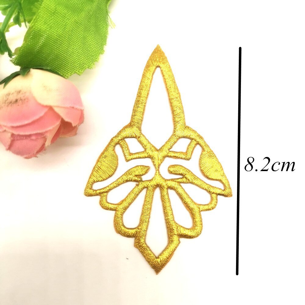 Baroque Style Embroidery Gold Bodice Appliques for Pageant - Etsy