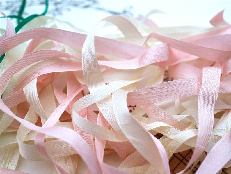 3yards Silk Ribbon 2mm4mm7mm10mm13mm15mm20mm25mm32mm | Etsy UK