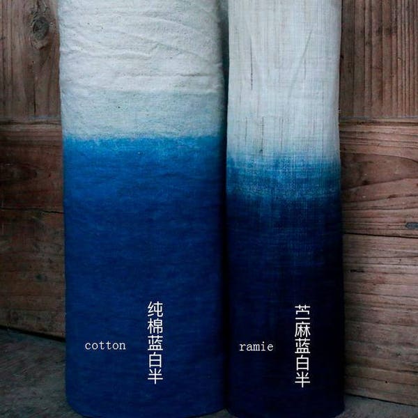 Indigo Dyed Fabric - Etsy