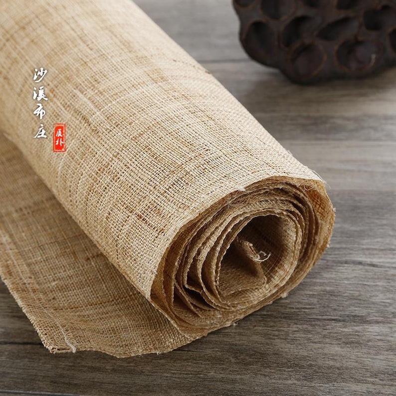 1yard Ramie Fabric natural Colthingplain Fabric-50cm Wide - Etsy