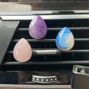 Crystal Car Vent Clip: Natural Quartz Car Accessories - Etsy