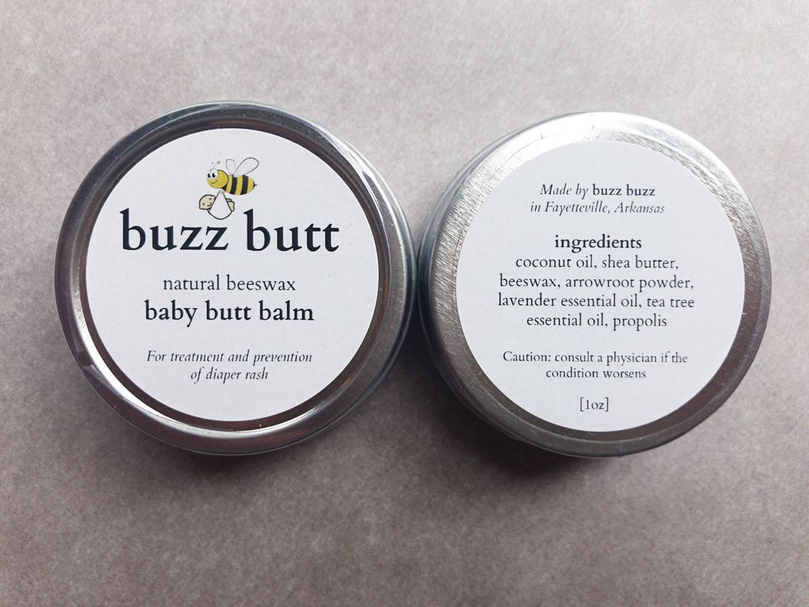 Buzz Butt Baby Bottom Balm - Etsy