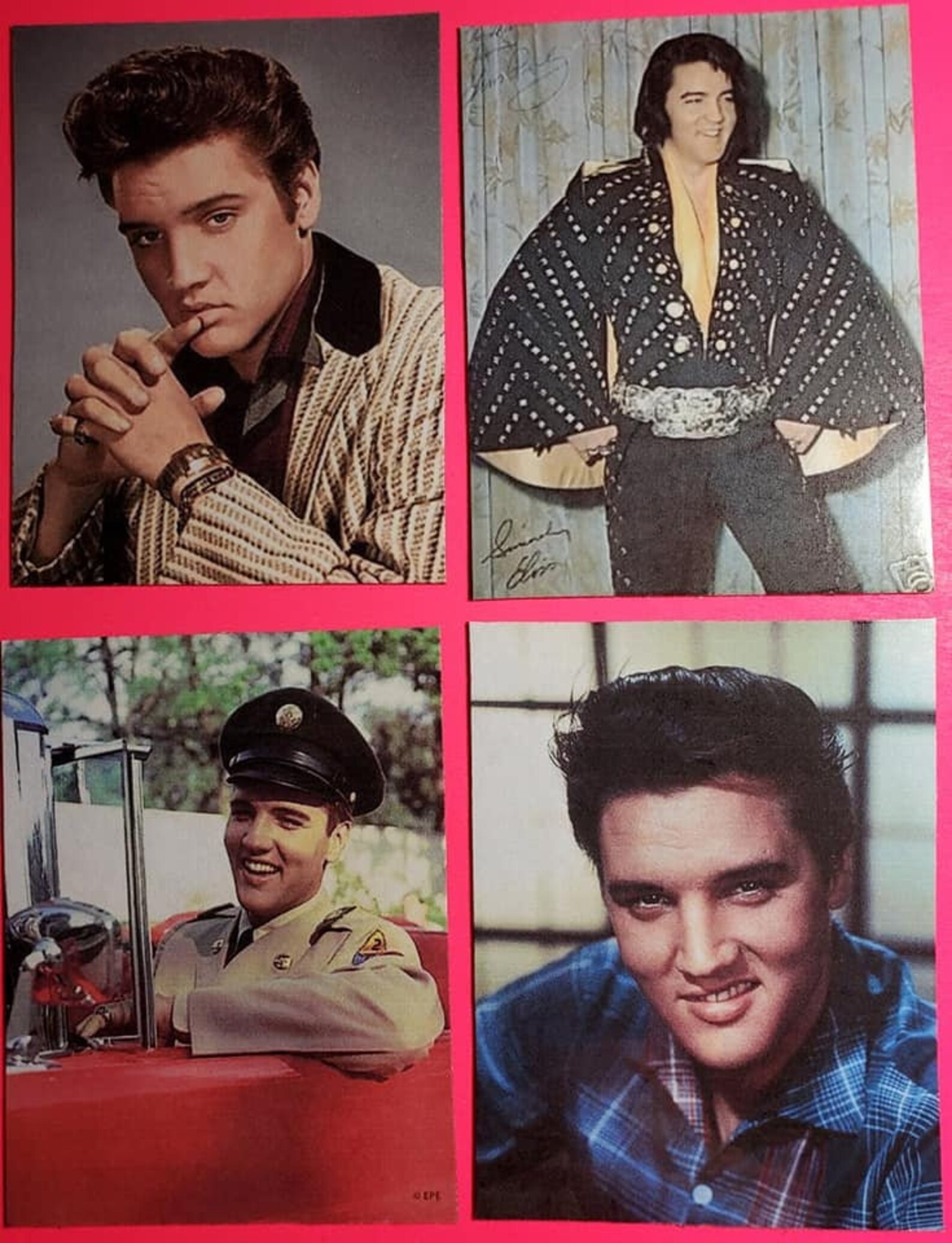 Set of 4 Elvis Magnets - Etsy
