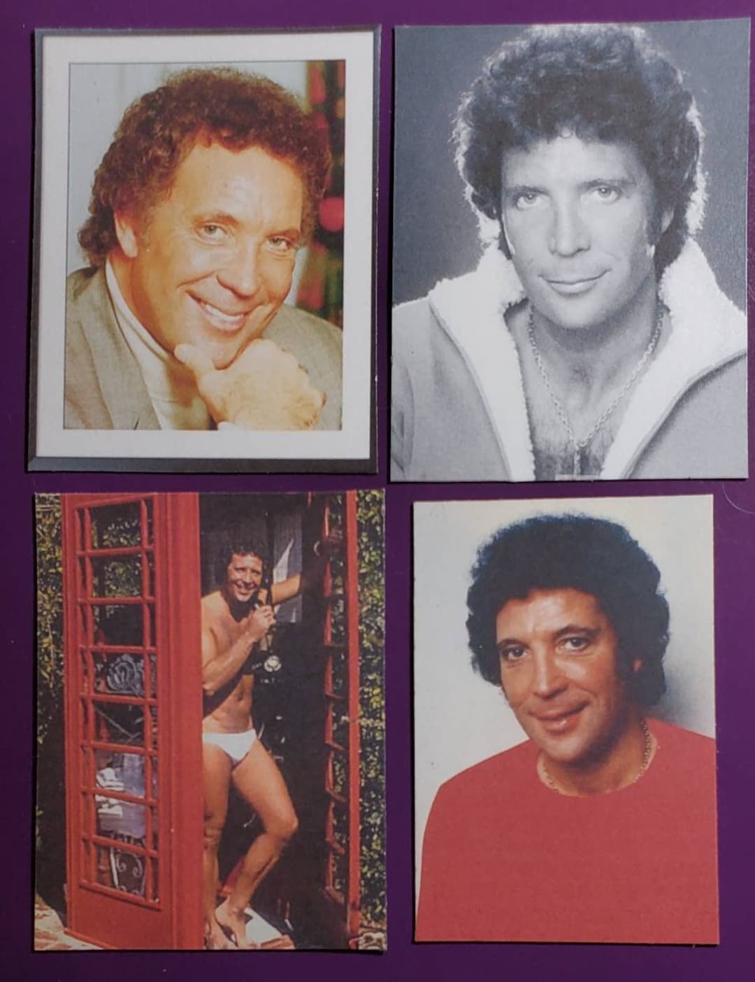 Set of 4 Tom Jones Magnets - Etsy