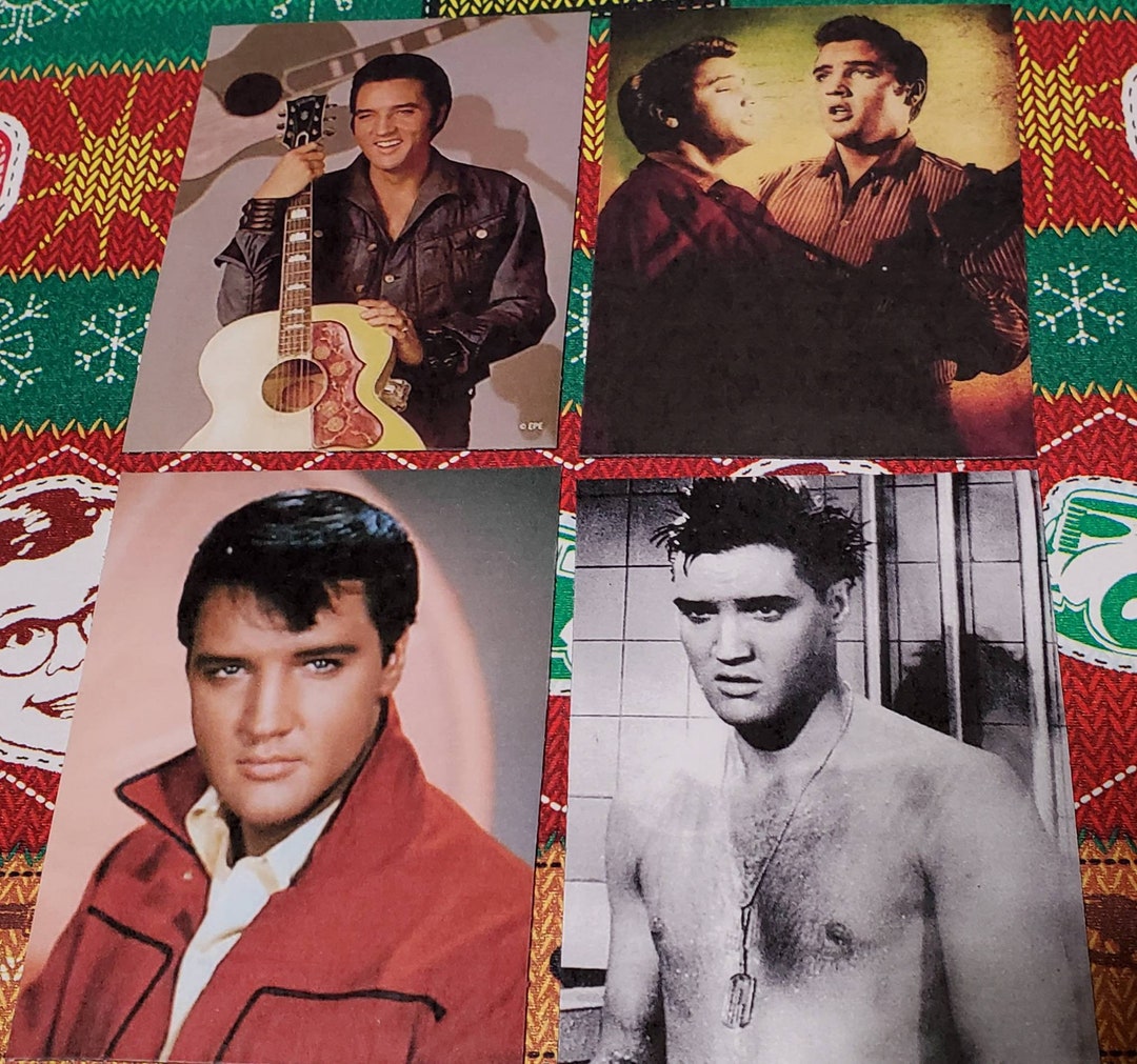 4 Elvis Magnets - Etsy