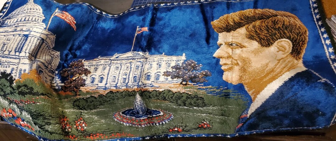 JFK Wall Hanging and Lot of Kennedy Items! - Etsy