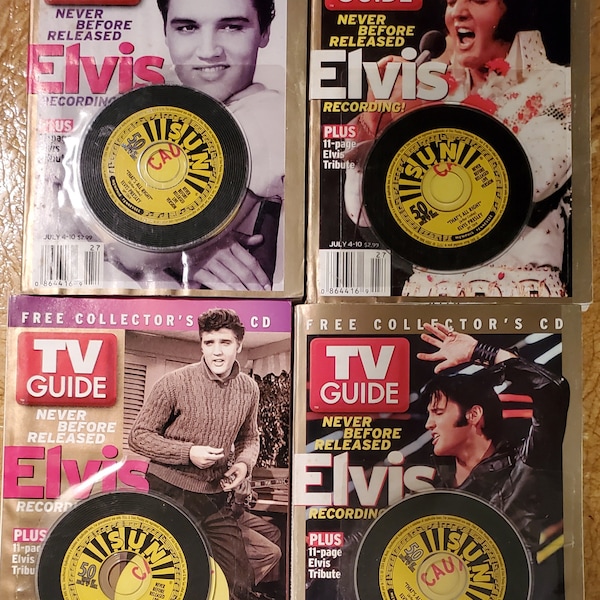 Elvis Tv Guide - Etsy