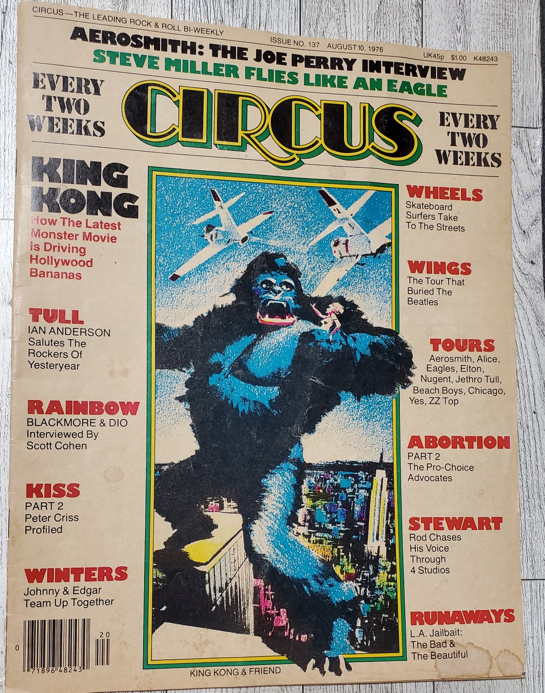 1976 Circus Magazine - Etsy