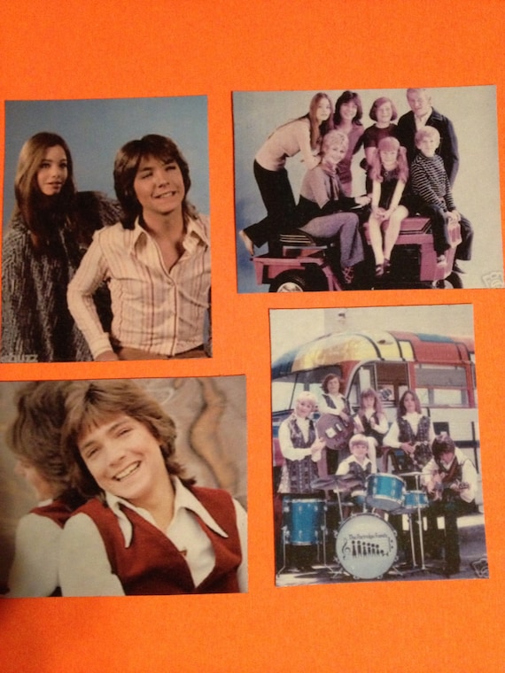 Set of 4 Partridge Family Magnets | Etsy