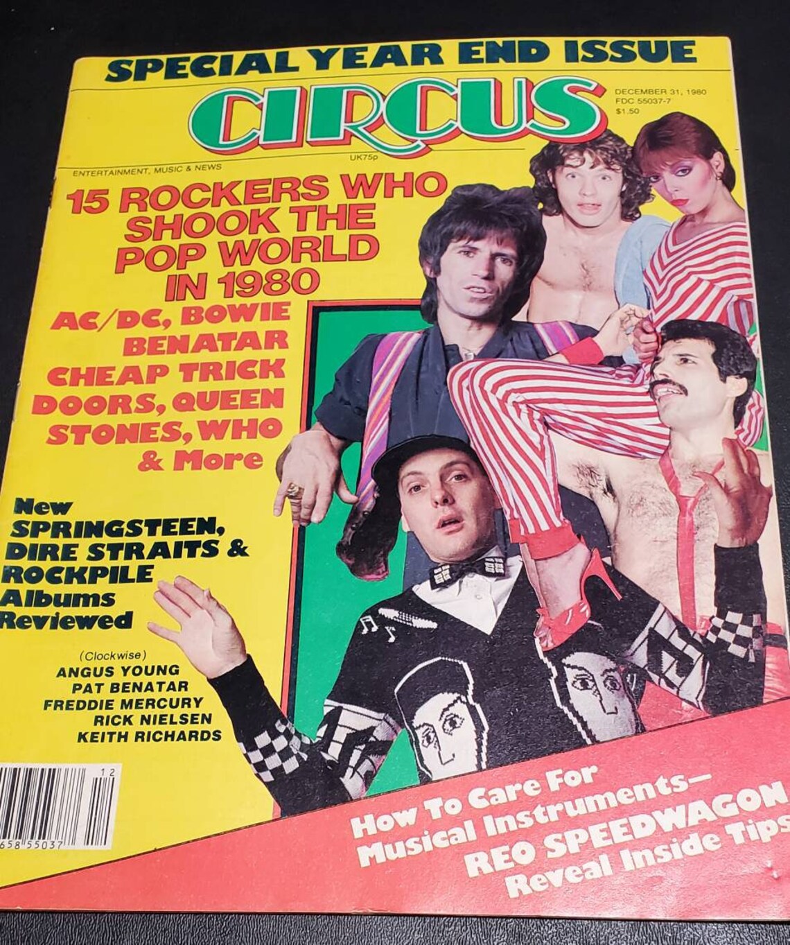 1980 Circus Year End Magazine - Etsy