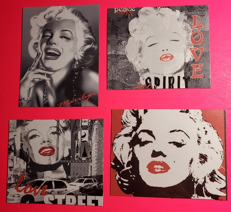 Set of 4 Marilyn Monroe Magnets - Etsy