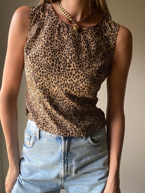 Anthropologie anzere print tank. - Gem