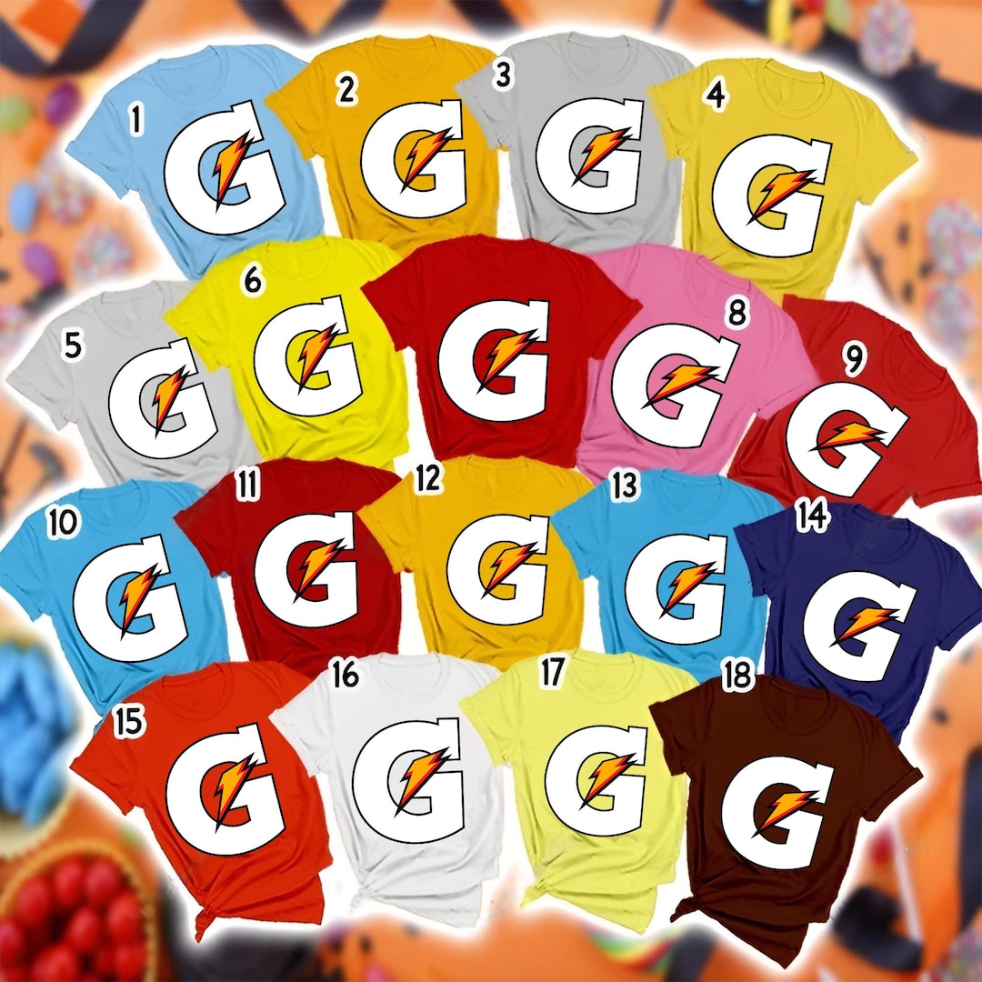 Gatorade Drink Group Costume Shirt, Halloween Group Matching Shirt ...