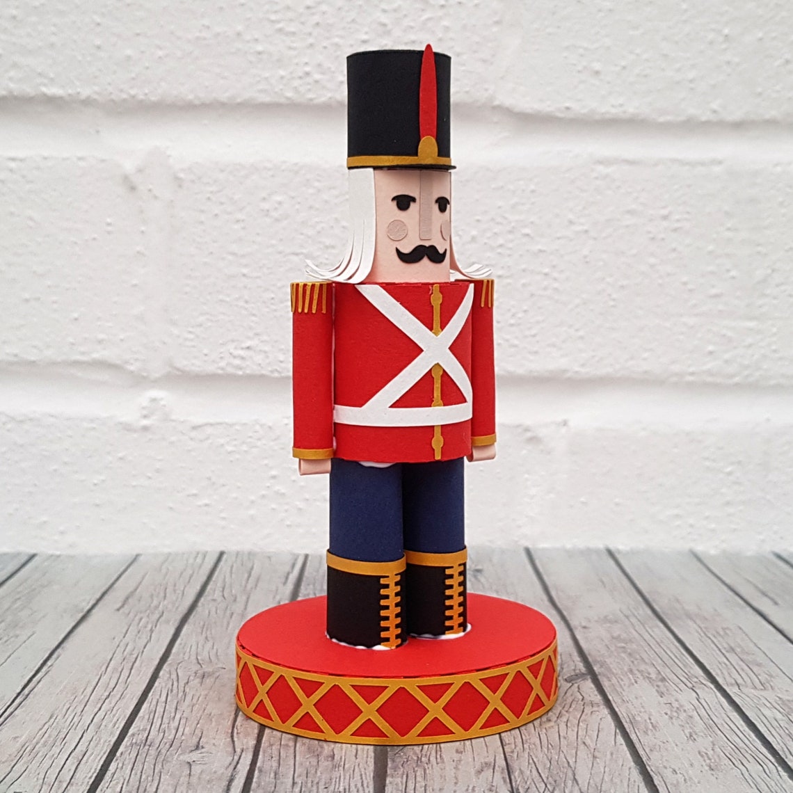 3D Toy Soldier DIY Papercutting Template Paper Craft Sculpture | Etsy