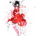 Red Dance, Red Dress, Black and White and Red,dancing Art, Dancing ...