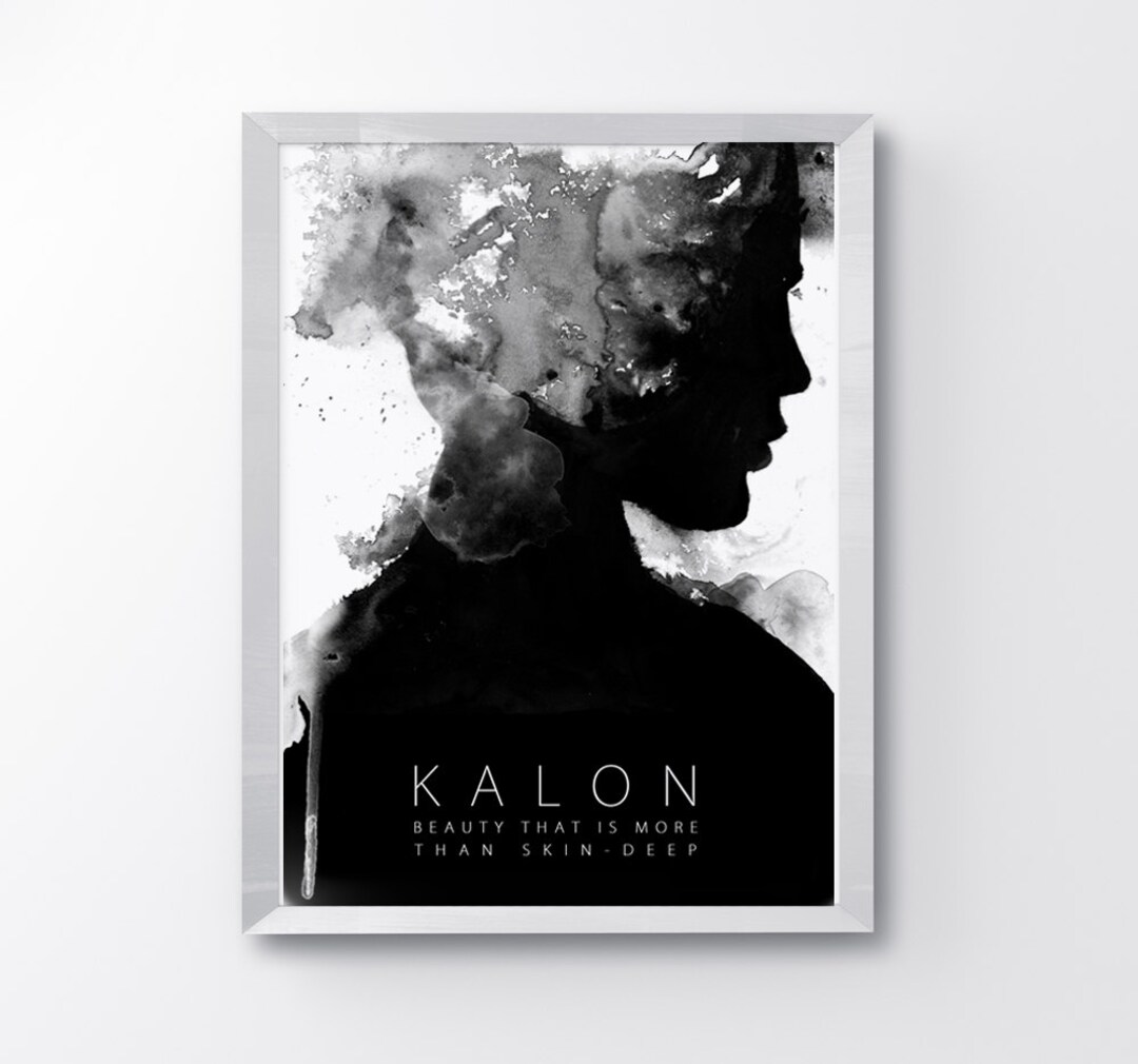 Kalon, Beauty That is More Than Skin Deep, Typography Word Art, Greek ...