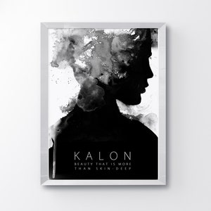 Kalon, Beauty That is More Than Skin Deep, Typography Word Art, Greek ...