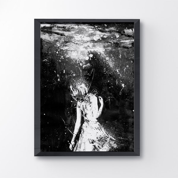 Drowning Art - Etsy