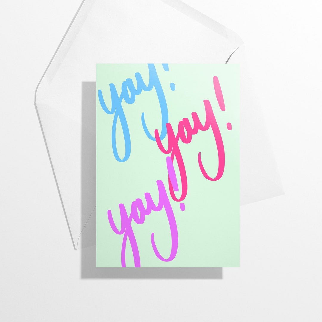 Yay Congratulations Card, Engagement, Exam Pass, Graduation, Positive ...