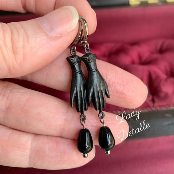 Victorian Mourning Hand - Etsy