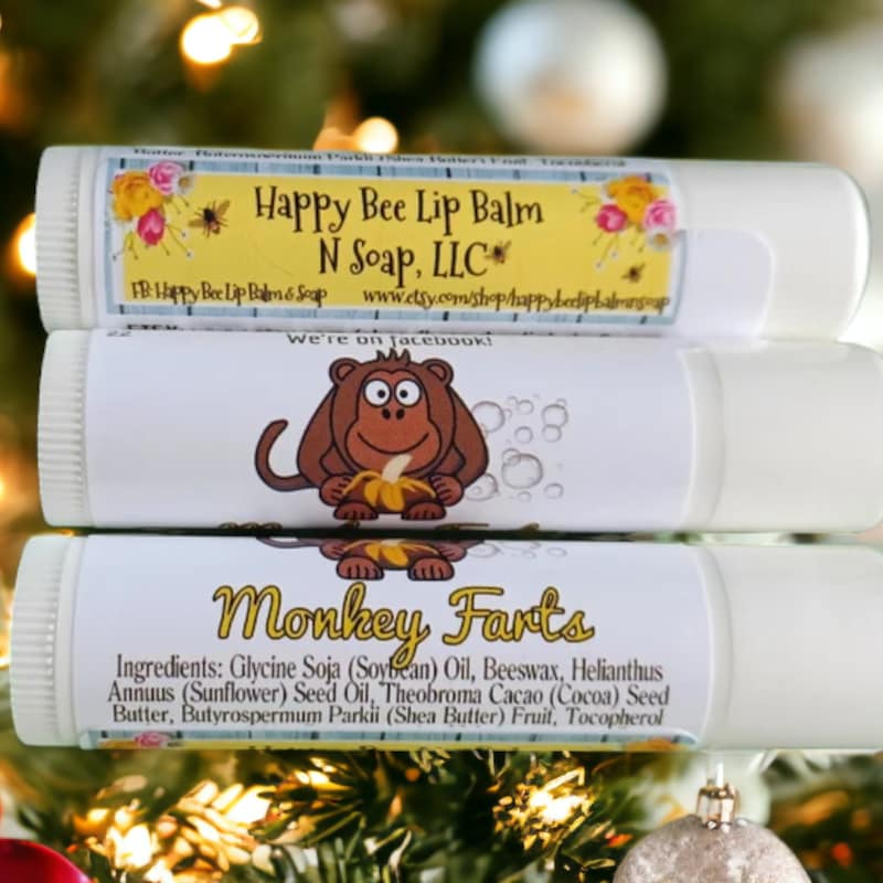 HappyBeeLipBalmNSoap - Etsy
