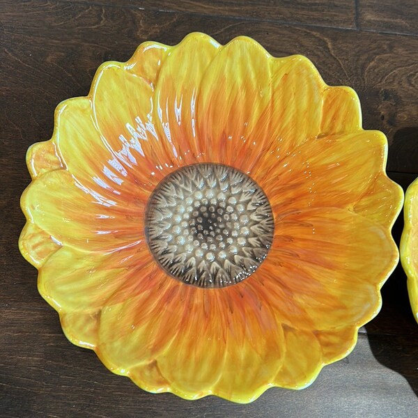 Sunflower Bowls - Etsy