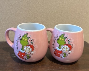 Pink Grinch Cups - Etsy
