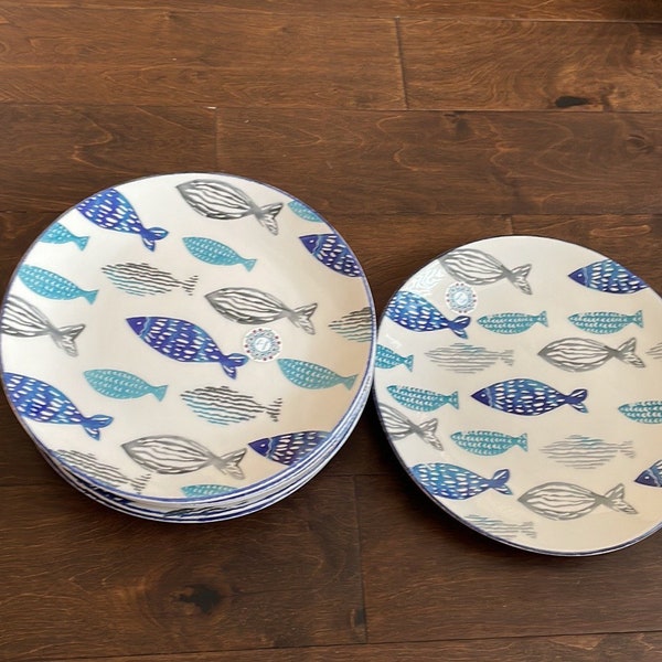 Fish Dinner Plate - Etsy