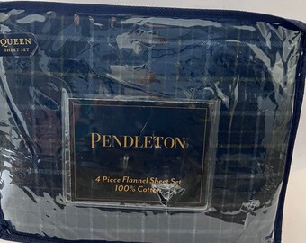 Plaid Flannel Sheet - Etsy